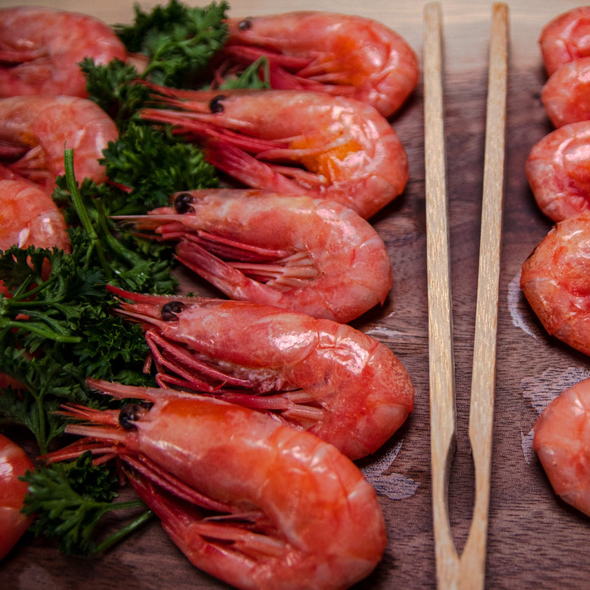 5KG, Canadian Coldwater Whole Shrimp, 90/120 per kg – Coldwater Harvest